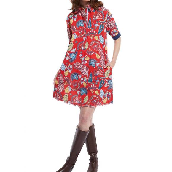DIZZY-LIZZIE | Dresses | New Dizzylizzie Chatham Mini Dress In Red ...